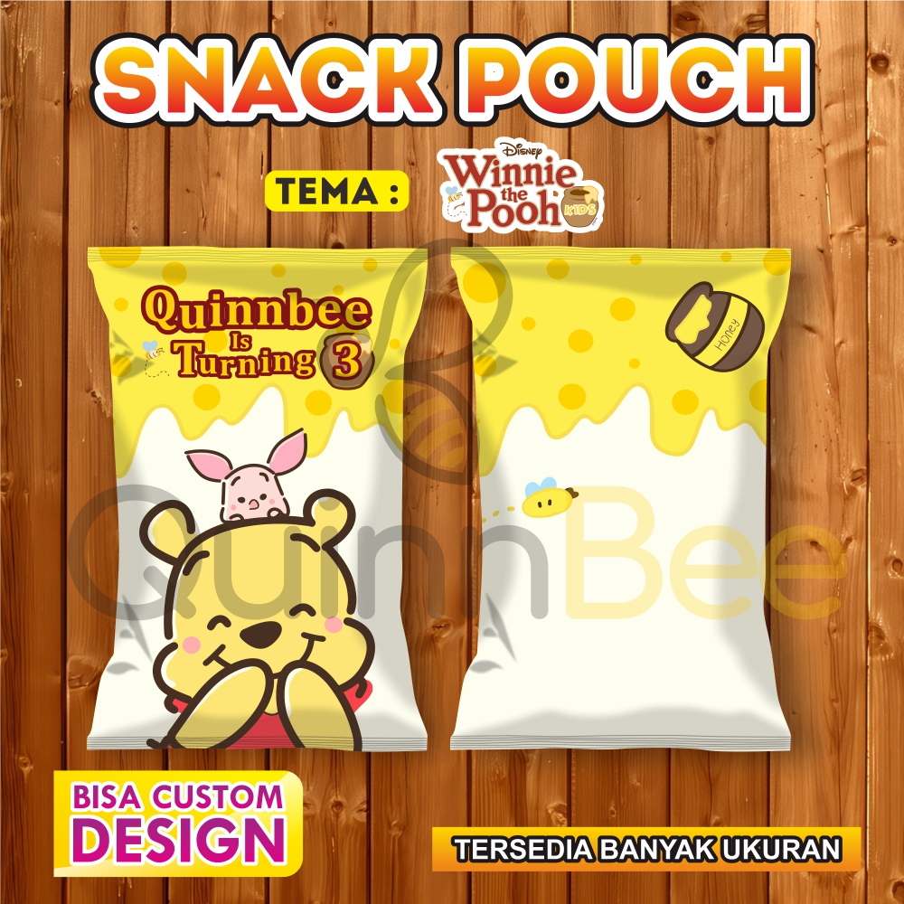 Jual Snack Pouch Jumbo|Pouch Ultah|Kemasan Snack Ulang Tahun|Birthday ...