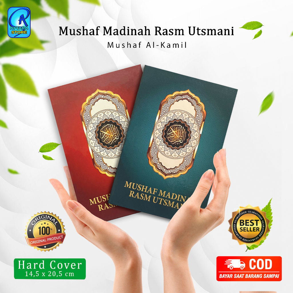 Jual Mushaf Madinah Rasm Utsmani Ukuran A5 Al Quran Al Kamil - Darus Sunnah - ORIGINAL - Hard ...