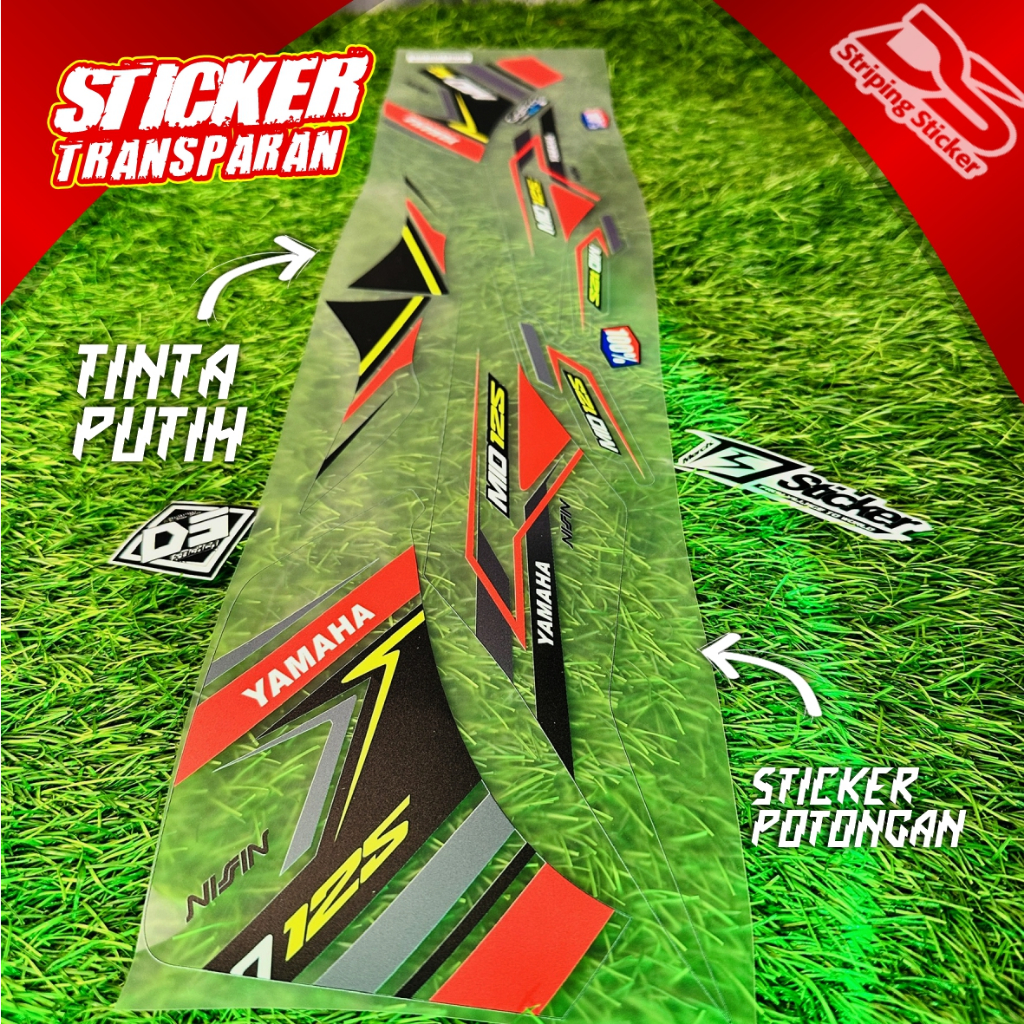 Jual Striping Stiker Transparan UV (TR 0101 ) mio m3 List Variasi ...