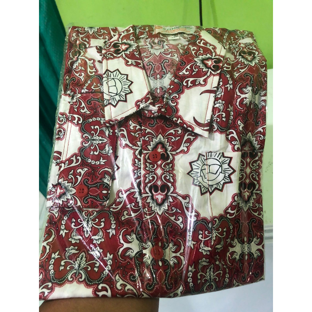 Jual Baju seragam Harian IPM SD Motif Terbaru / Baju Batik IPM SD ...