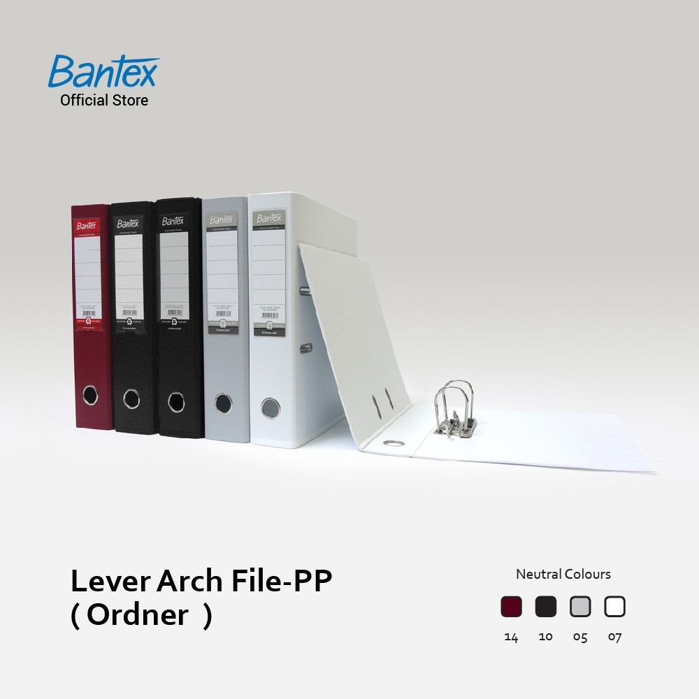 Jual Ordner Bantex Folio 1465 Warna Netral | Shopee Indonesia