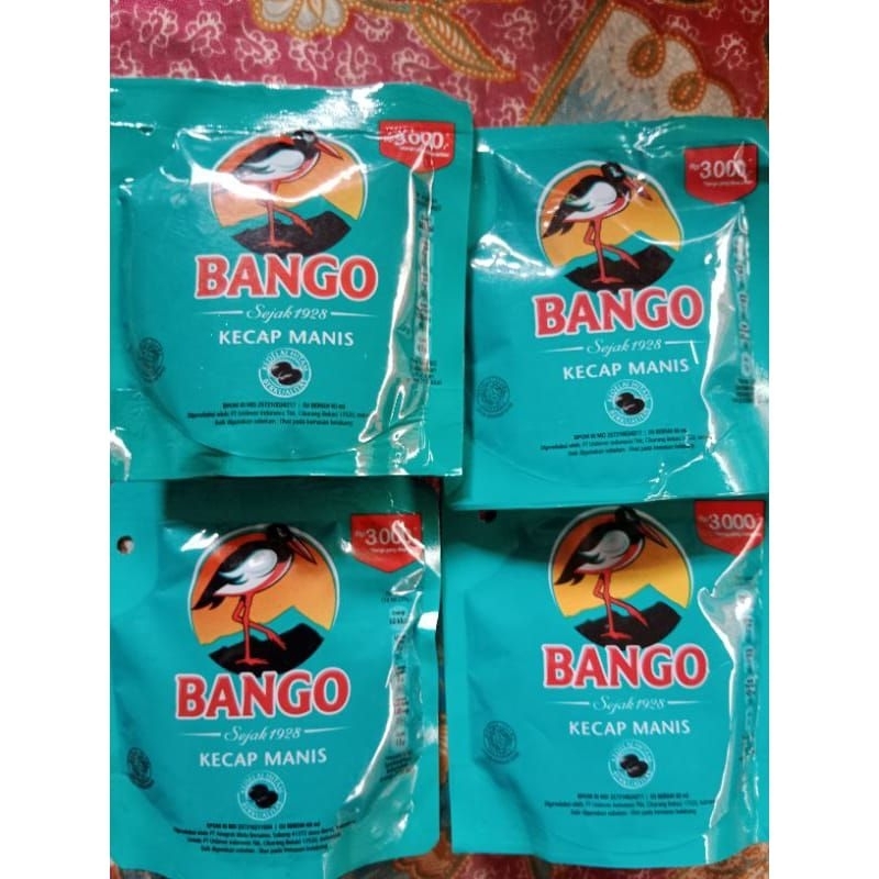 Jual kecap bango manis 60mlx4 pcs | Shopee Indonesia