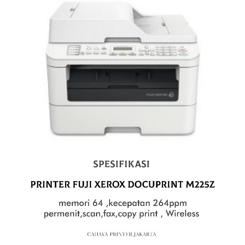Jual Printer Fuji Xerox docuprint M225 | Mesin Fotocopy mini | Shopee ...