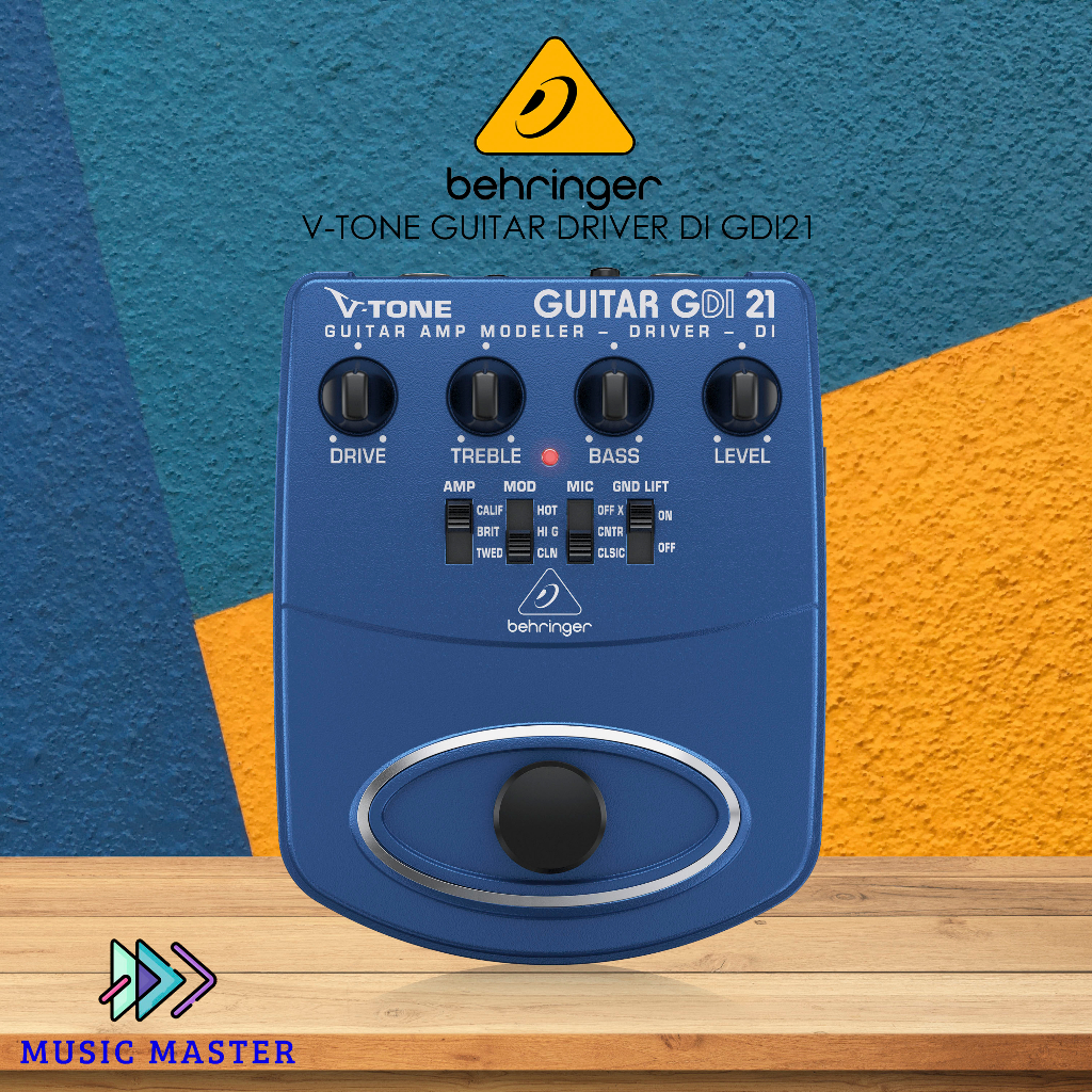 Jual Behringer GDi21 Guitar Amp Modeler/DirectRecording Preamp/DI Box ...