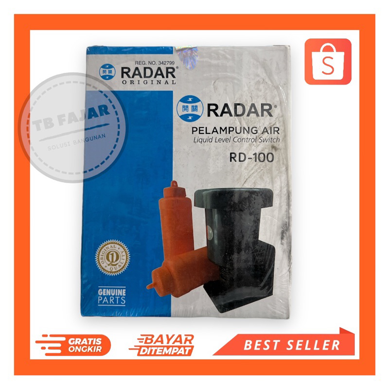 Jual RADAR Pelampung Otomatis Tandon/Toren RD-100 RADAR ORIGINAL ...