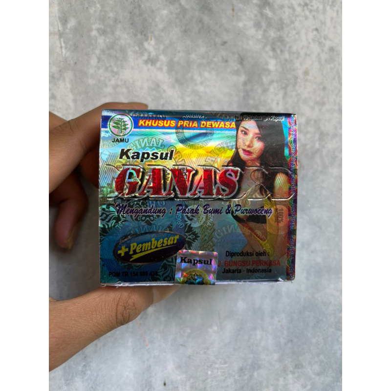 Jual kapsul ganas asli original | Shopee Indonesia