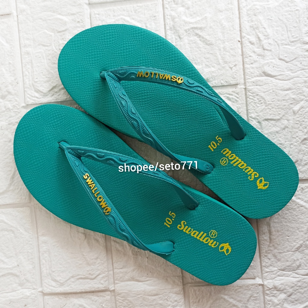 Jual Sandal Jepit Wanita No 40 =10.5 Sendal Japit Cewek Besar Perempuan ...