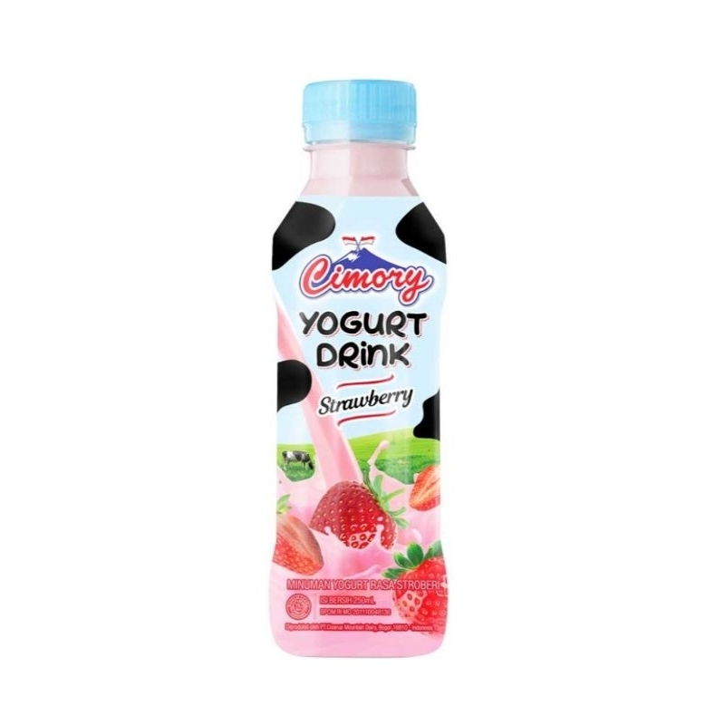 Jual cimory yogurt drink strawberry 240 ml | Shopee Indonesia