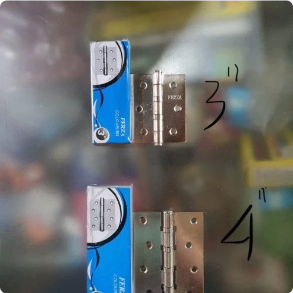 Jual Engsel Jendela 3 inch FERZA Engsel Pintu 3"X1.2mm | Shopee Indonesia