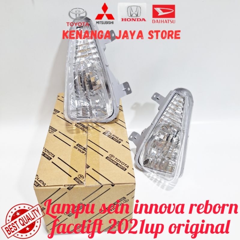 Jual lampu sein innova reborn facelift 2021up original Toyota | Shopee ...