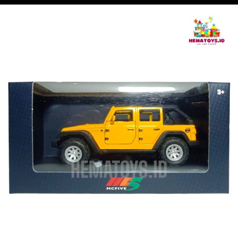 Jual Diecast Mobil Jeep Wrangler/Mercedes benz G Class/Rubicon skala 1: ...
