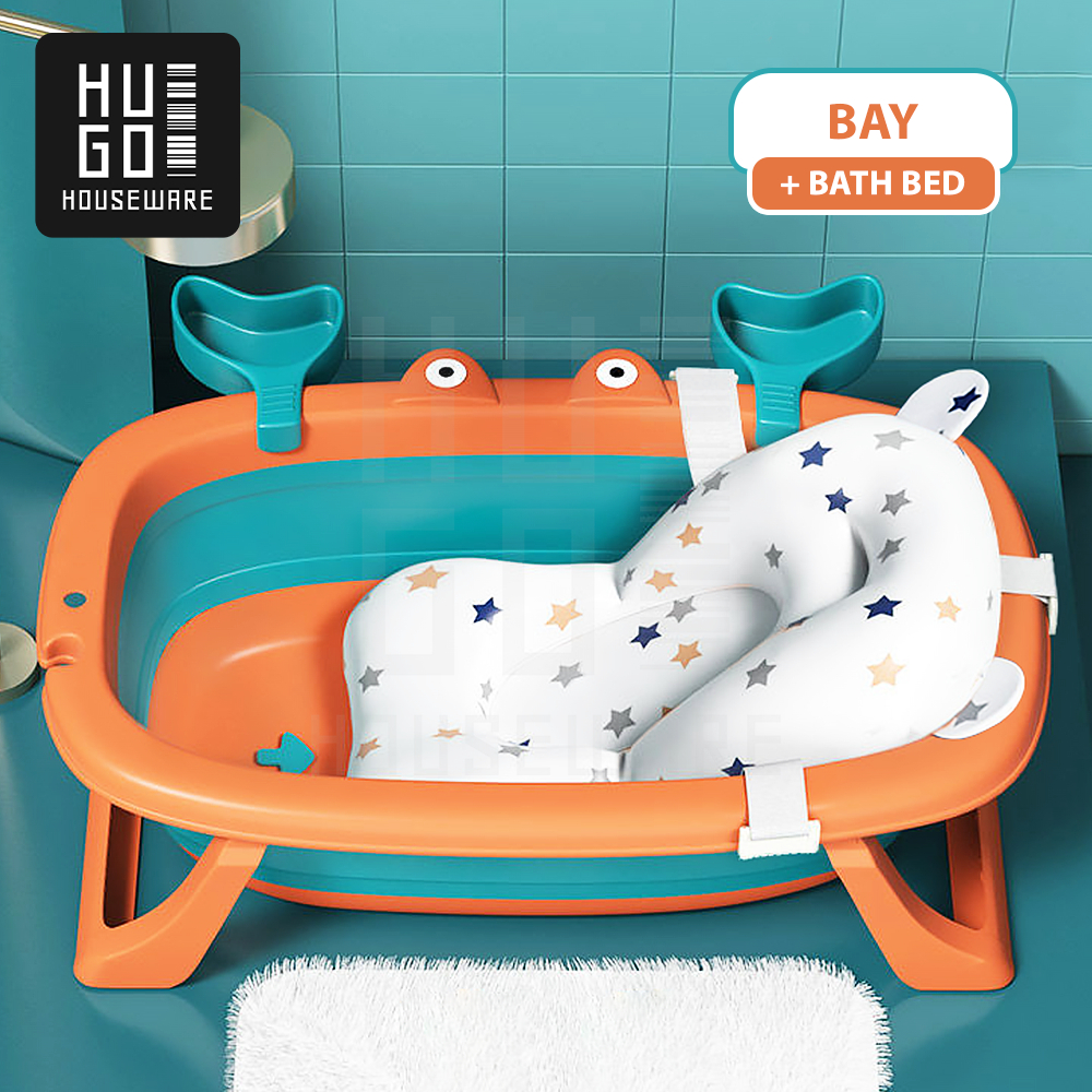 Jual HUGO Tempat Mandi Bayi Portable / Bak Mandi Bayi Lipat Serbaguna ...