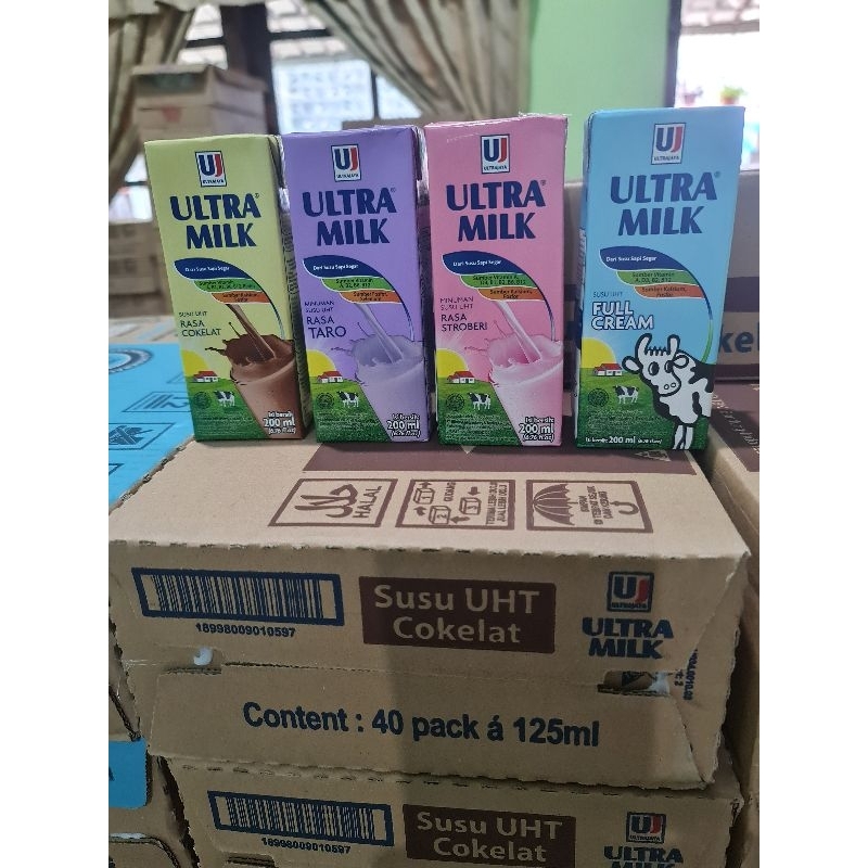 Jual ultra milk 200ml all variant | Shopee Indonesia