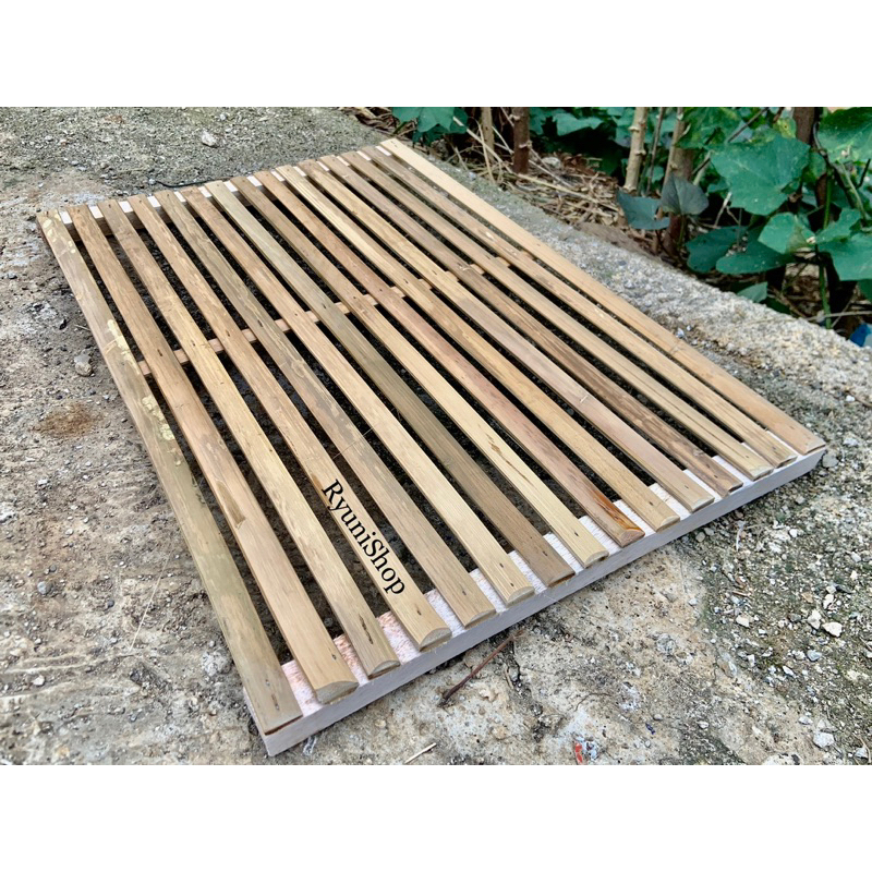 Jual Ancak bambu/ footrest kelinci, alas kandang 60x40cm | Shopee Indonesia