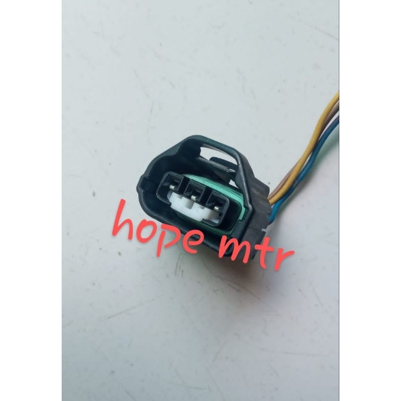 Jual soket socket sensor tps mazda familia lantis mazda 2 3pin | Shopee ...