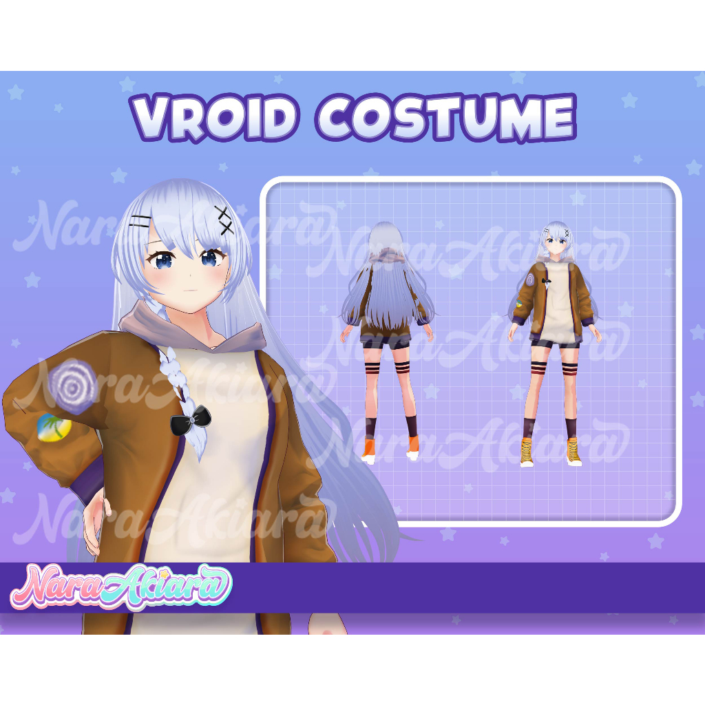 Jual Transformasi Tampilan VTuber dengan Kostum 3D Vroid Terbaru ...