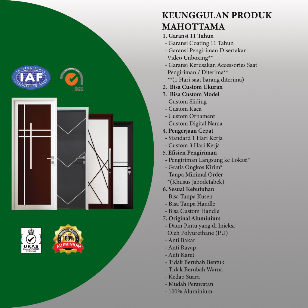 Jual jendela bouvenlight aluminium 60 x 30 boven jungkit bisa custom ...