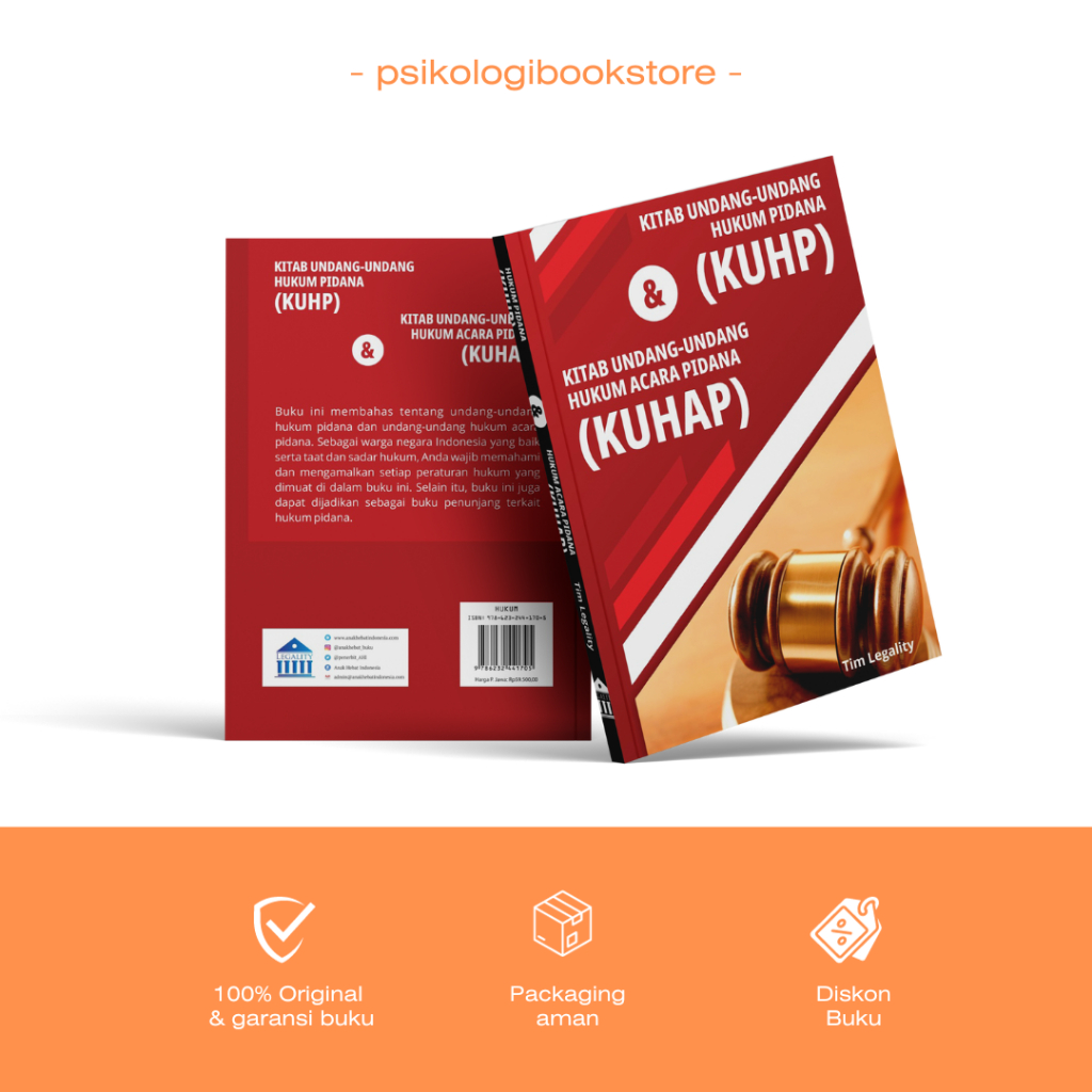 Jual Buku Kitab Undang-Undang Hukum Pidana (KUHP) Dan Kitab Undang ... Jual Buku Kitab Undang-Undang Hukum Pidana (KUHP) Dan Kitab Undang ...