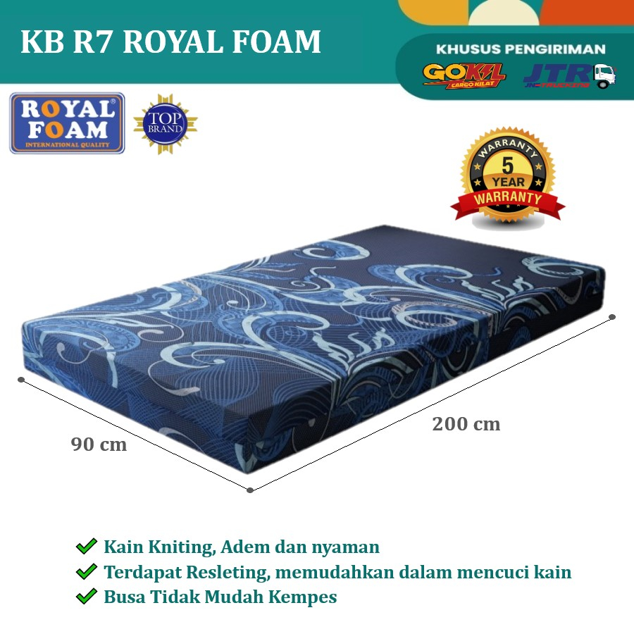Jual Kasur Busa Royal Foam R7 UK. 90 X 200 ( BERGARANSI ) JTR/CARGO ...