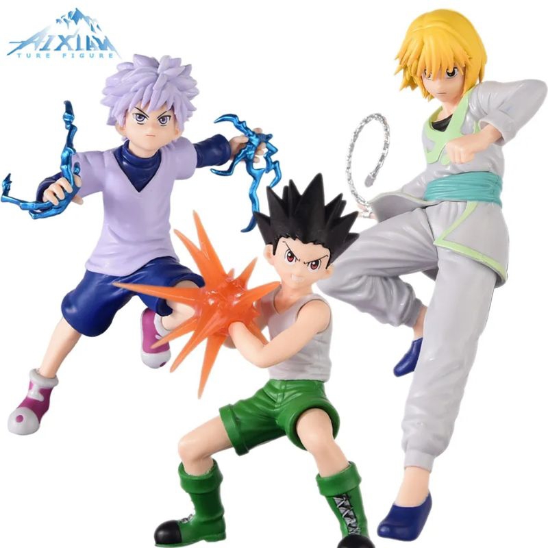 Jual Action Figure Hunter X Hunter Gon Freecss Kurapika Killua zoldyck ...
