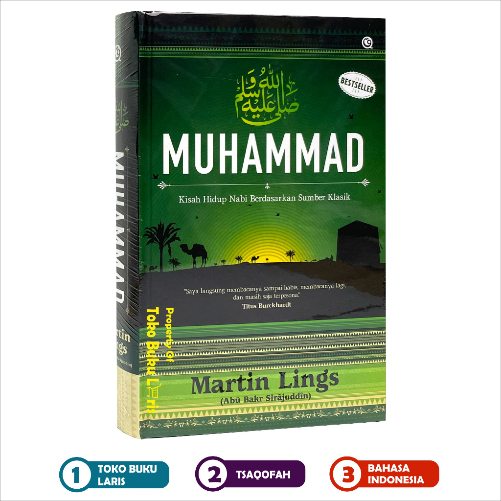 Jual Muhammad Kisah Hidup Nabi Berdasarkan Sumber Klasik Penerbit Qaf ...