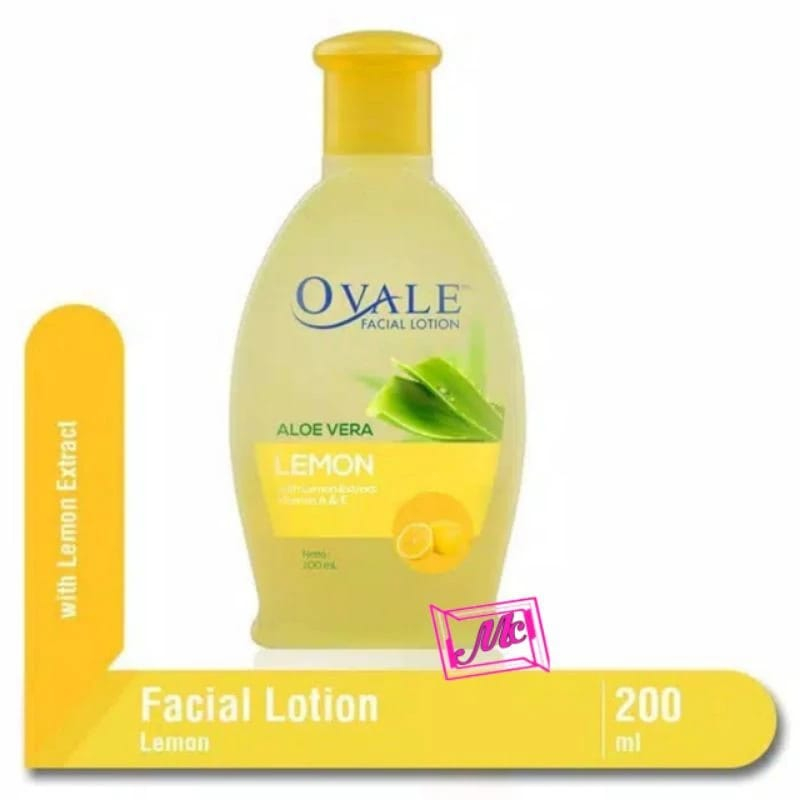 Jual Ovale Facial Lotion Deep Control Lemon Extract With Aloe Vera ...