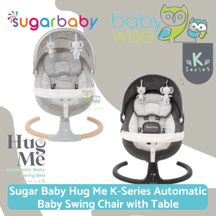 Jual Sugar Baby Hug Me K-Series Automatic Baby Swing Chair with Table ...