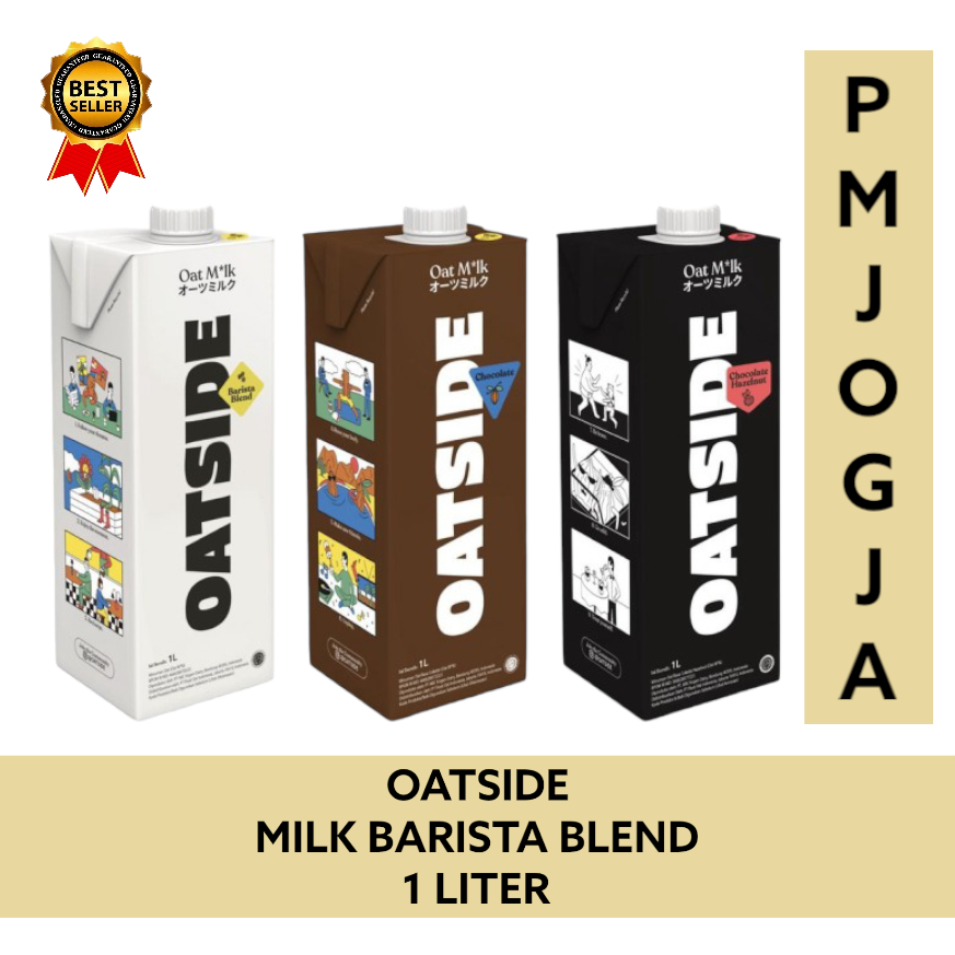 Jual Oatside Milk Barista Blend - Susu Oat Plant Based Milk 1 Liter Tbk | Shopee Indonesia