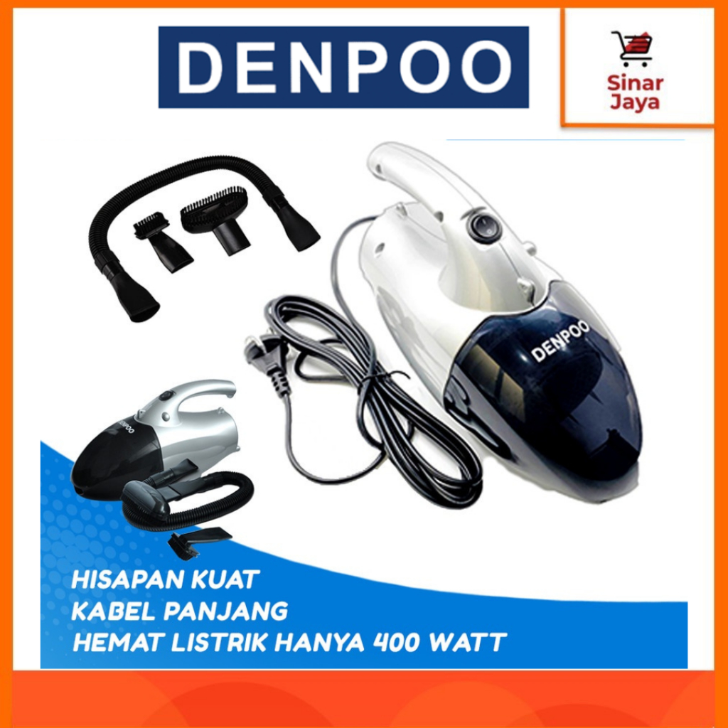 Jual DENPOO HRV-8003 Vacuum Cleaner / Penghisap Debu (Hemat Listrik ...