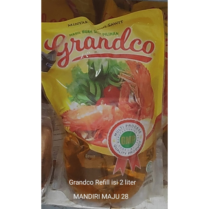 Jual Minyak Goreng Grandco 2 L kemasan refil | Shopee Indonesia
