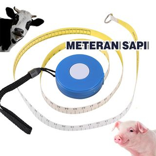 Jual Meteran Sapi Mengukur Lingkar Dada 1Ton Alat Ukur Lingkar Dada ...
