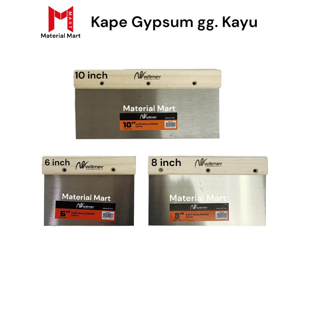 Jual Kape Gipsum 6 Inch | Kapi Gypsum 8 Inch | Side Scrapper 10 Inch ...