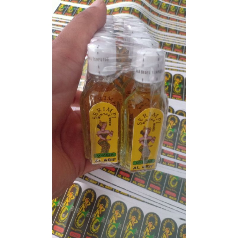 Jual minyak parfum serimpi kuning isi 12 pcs | Shopee Indonesia