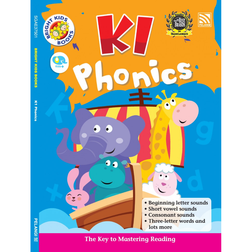 Jual Bright Kids Books - Phonics K1 & K2 | Buku Belajar Berbicara ...