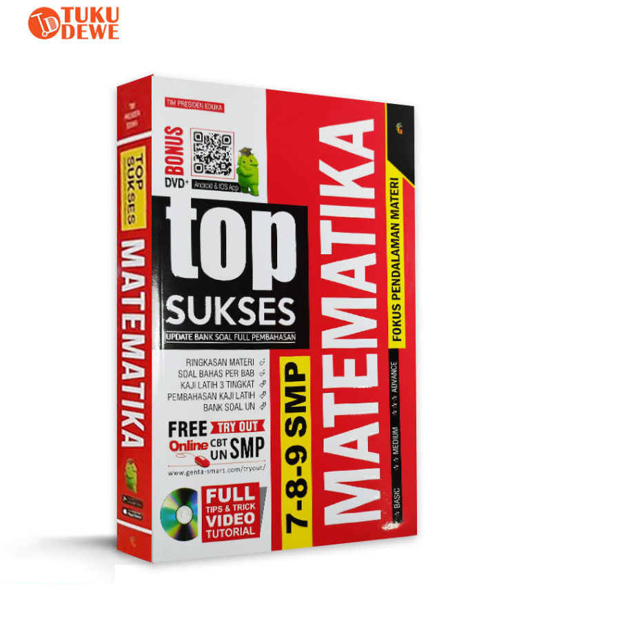 Jual Buku Matematika Smp Top Sukses Update Bank Soal Pembahasan ...
