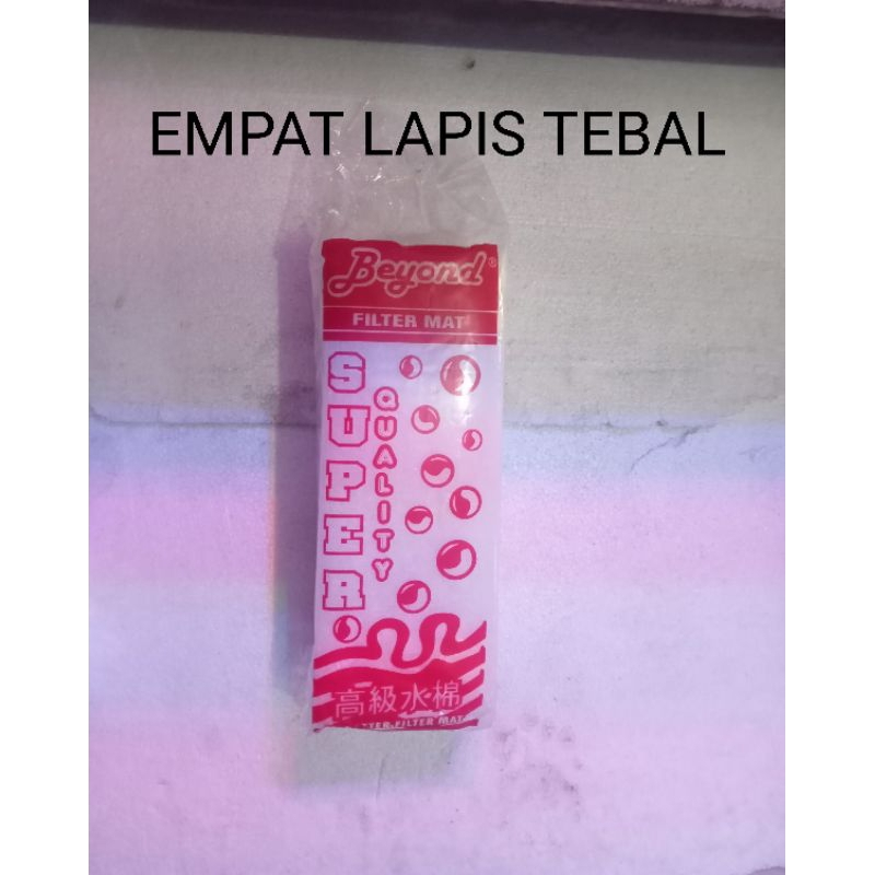 Jual SPON KAPAS BUSA FILTER BEYOND Kapas putih untuk filter kolam ...