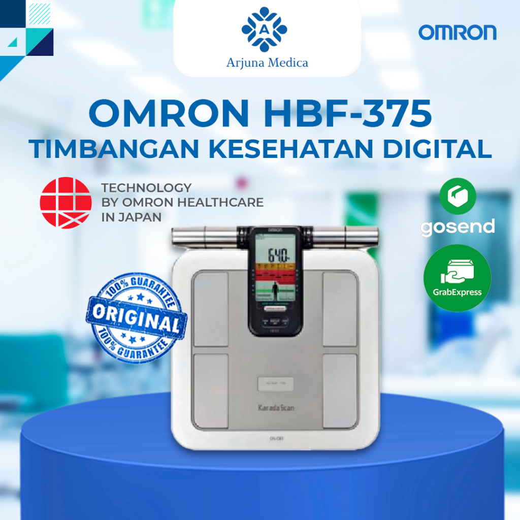 Jual Timbangan Digital Omron HBF-375 | Karada Scan Body Composition ...
