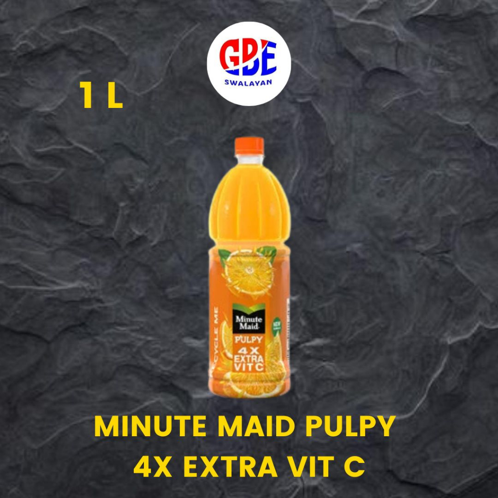 Jual MINUTE MAID PULPY 4X EXTRA VIT C 1 L | Shopee Indonesia