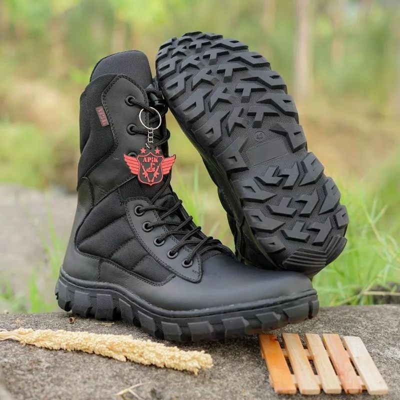 Jual SEPATU PDL KULIT SAPI ASLI MERK APIK TYPE MUSCLE SEPATU PDL DINAS ...