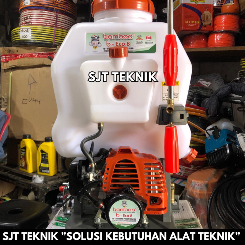 Jual Mesin semprot gendong 2 tak knapsack high pressure sprayer tu26 pertanian sawah padi racun ...