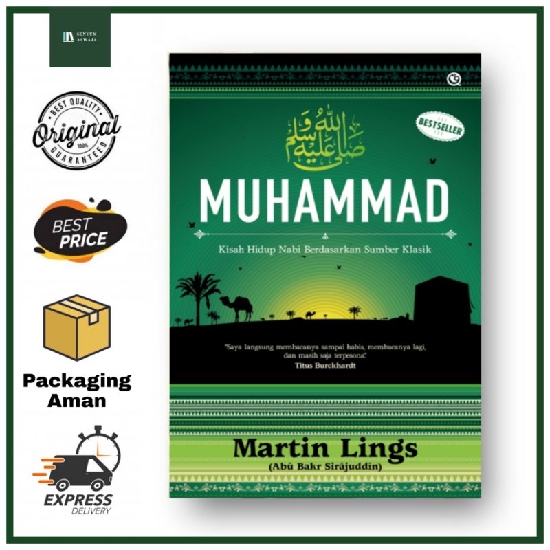 Jual Buku Biografi Muhammad - Martin Lings - Qaf | Shopee Indonesia