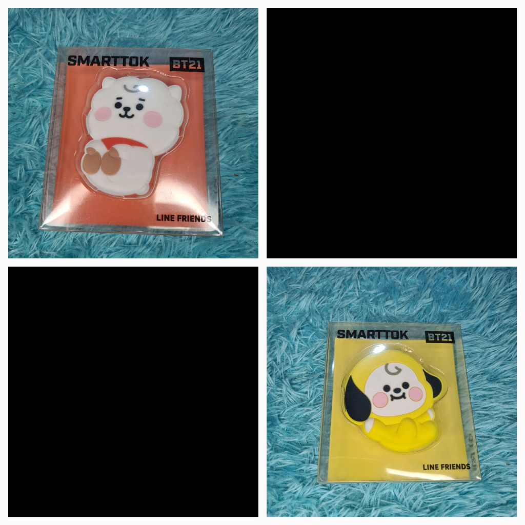 Jual Smart Tok Grip Tok Silicon Baby RJ Chimmy BT21 BTS Official ...