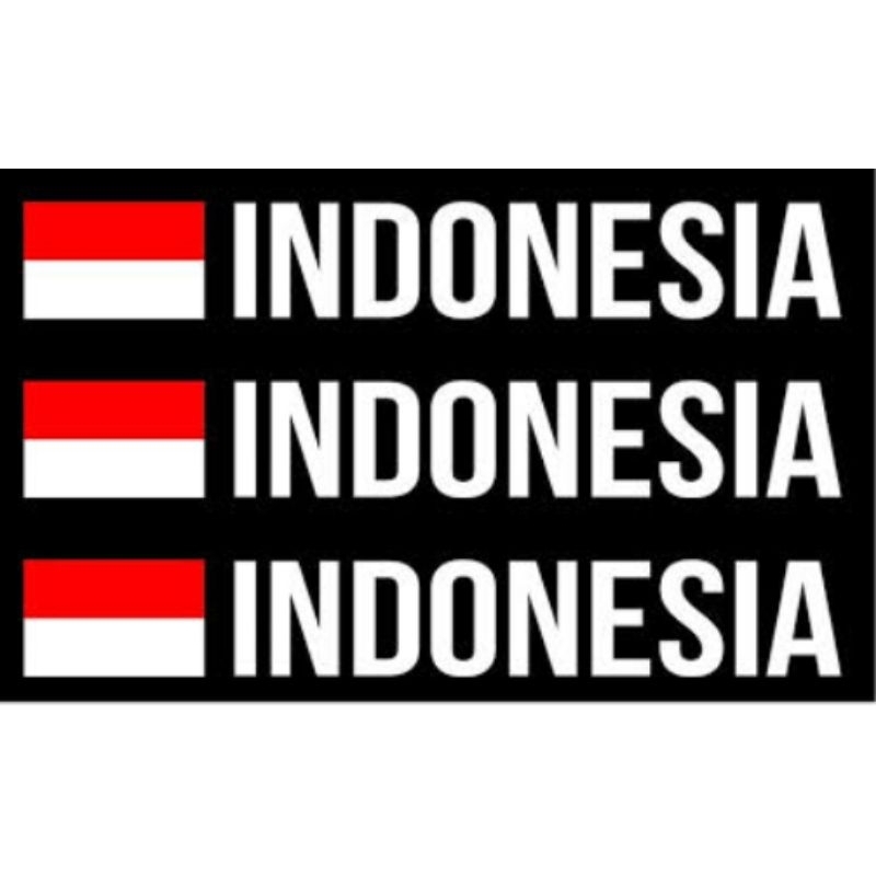 Jual stiker tulisan indonesia | Shopee Indonesia
