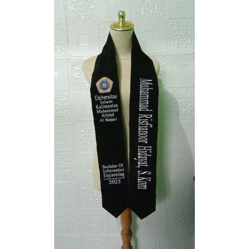 Jual selempang leher selempang wisuda sidang | Shopee Indonesia