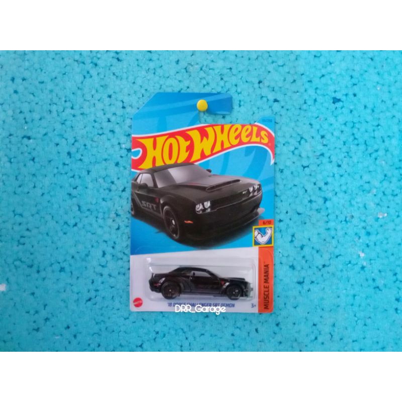 Jual Hot Wheels 18 Dodge Challenger Srt Demon Black Shopee Indonesia