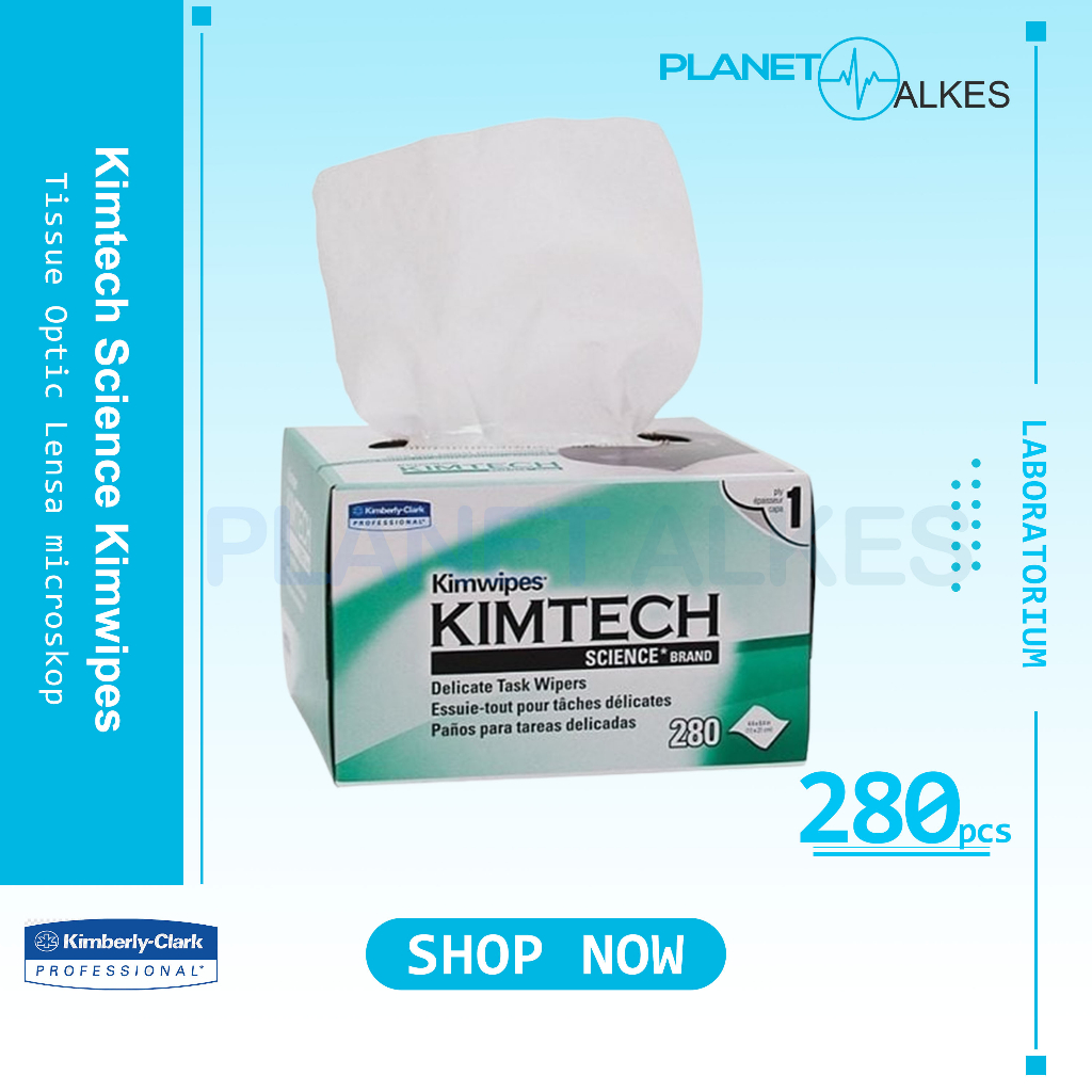 Jual Kimtech Science Kimwipes / Tissue Optic / Lensa microskop / tissu ...