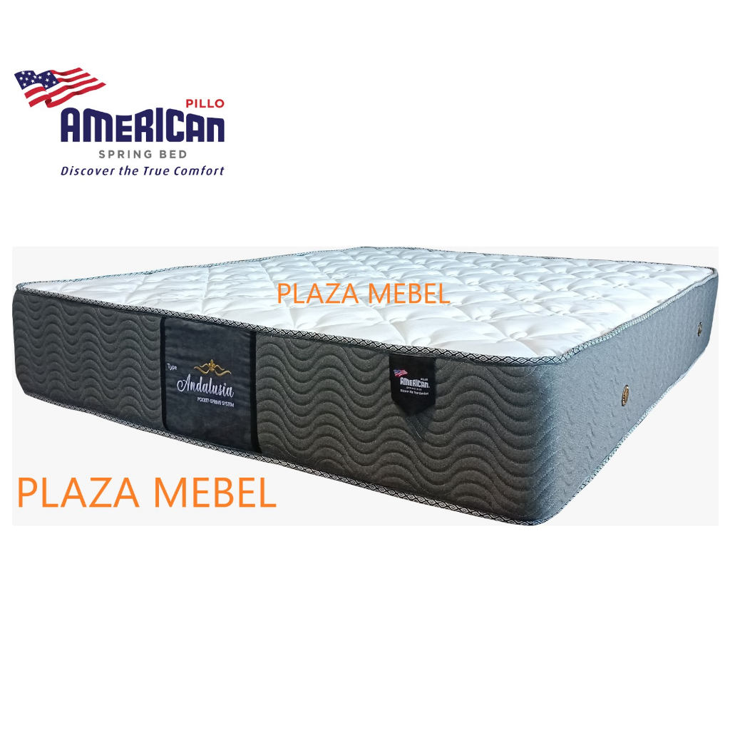 Jual Kasur Springbed American Pillo Andalusia Pocket Spring ( Matras ...