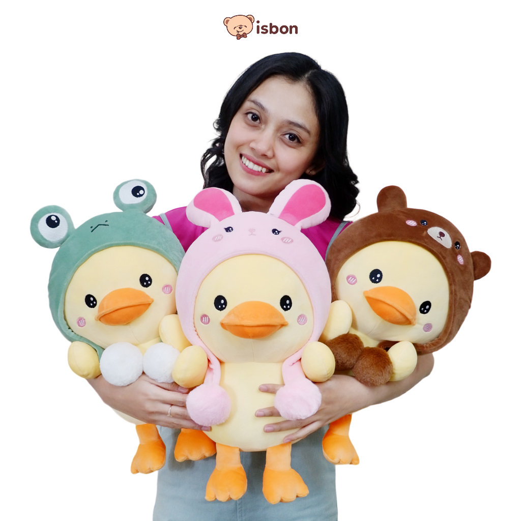 Jual ISTANA BONEKA Bebek With Hoodie Ducky Lucu Mainan Anak Bahan Halus ...