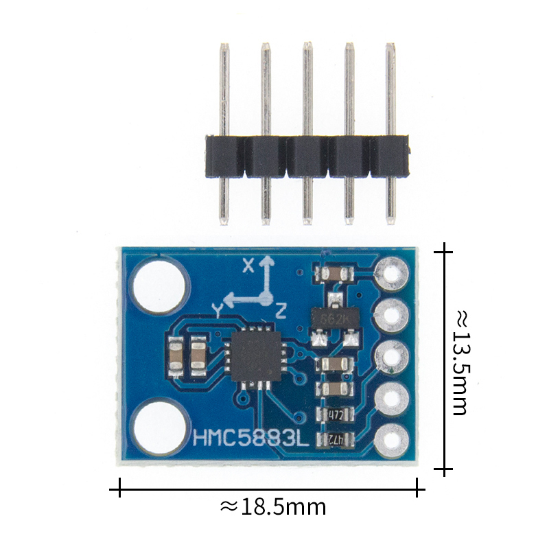 Jual GY-273 HMC5883L MODULE 3 AXIS MAGNETIC ELECTRONIC COMPASS FOR ARDUINO | Shopee Indonesia