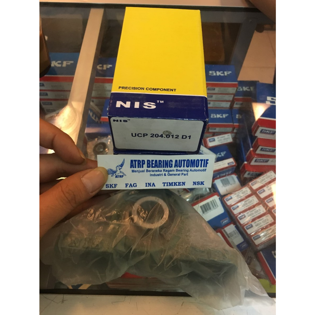 Jual PILLOW BLOCK BEARING UCP 204-12 NIS (3/4") INCHI | Shopee Indonesia